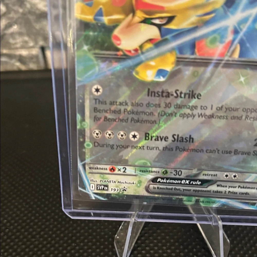 Pokemon | Toys | Pokemon Zacian Ex 93 Black Star Promo Card From ...